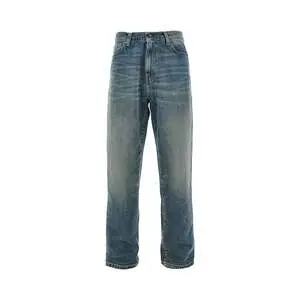 Carhartt Work In Progress Aaron Tapered Leg Jeans - Blue