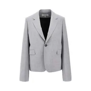 Loewe Single-breasted Jacket With Wide Sleeves