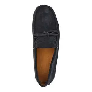TOD'S Gommino Suede Leather Loafers - Blue