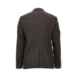 Dolce & Gabbana Sicilia Light Wool Single-breasted Jacket - Brown