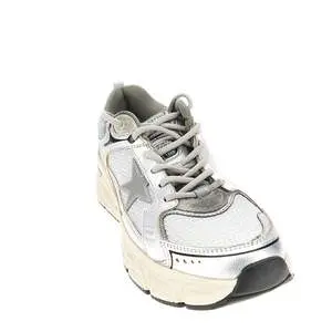 GOLDEN GOOSE Lightstar Mesh And Leather Sneakers