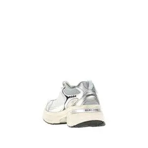 GOLDEN GOOSE Lightstar Mesh And Leather Sneakers
