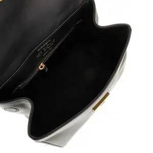 Dolce & Gabbana My Sicily" Plongé Leather Top Handle Bag - Black