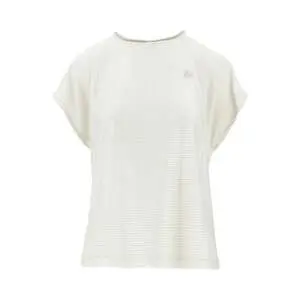 Emporio Armani Icon Striped Knitted Top - Beige