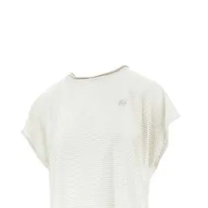Emporio Armani Icon Striped Knitted Top