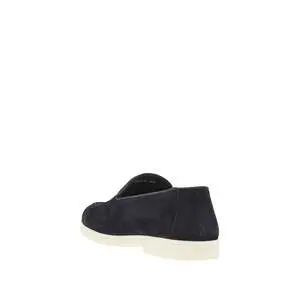 DOUCAL'S Suede Leather Loafers - Blue