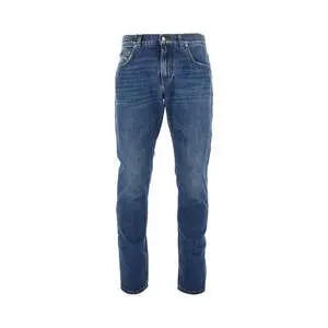 Dolce & Gabbana Light Wash Bottoms For Men