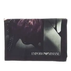 Emporio Armani Printed Silk Scarf - Multicolor