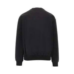 Dolce & Gabbana Cotton French Terry Sweatshirt With Logo Patch