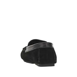 Dolce & Gabbana Suede Leather Driver Loafers - Black