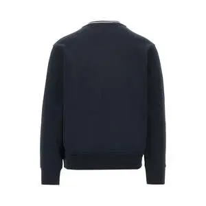 Emporio Armani Crewneck Sweatshirt With Logo Embroidery