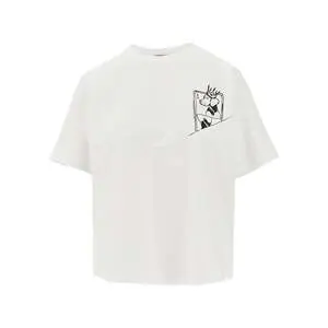 Emporio Armani Organic Cotton T-shirt With Graphic Print