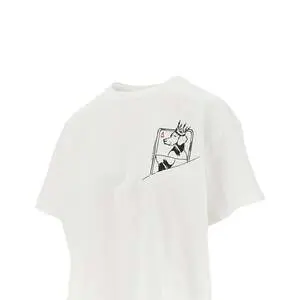 Emporio Armani Organic Cotton T-shirt With Graphic Print