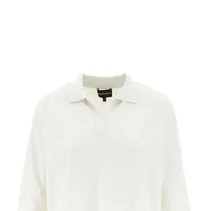 Emporio Armani Jacquard Knit Polo Shirt