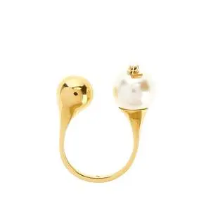 Saint Laurent Ring With Pearl