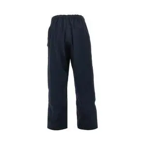 Studio Nicholson Nava Cotton Twill Loose Fit Trousers With Drawstring Waist