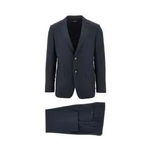 Zegna Wool Canvas Tailored Suit