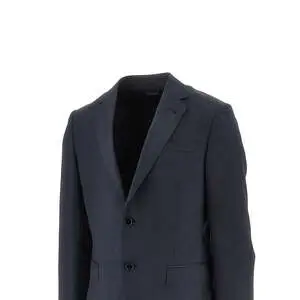 Zegna Wool Canvas Tailored Suit