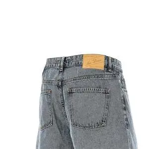 LES DEUX Ryder Relaxed Fit Wide Leg Denim Shorts