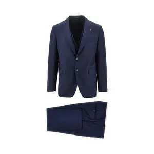 Tagliatore Super 110s Wool Three-piece Tailored Suit