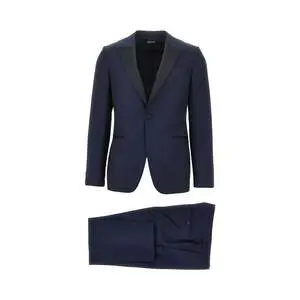 Zegna Single Breasted Tuxedos For Men