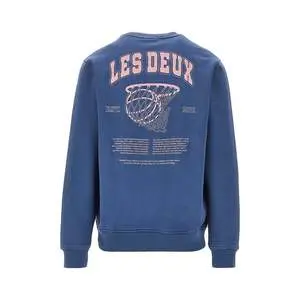 LES DEUX Crewneck Sweatshirt With Graphic Print