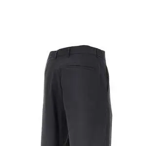 Emporio Armani Modal-blend Relaxed Fit Straight Leg Pants
