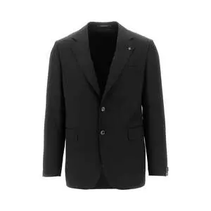 Tagliatore Virgin Wool Two-pieces Tailored Suit - Black