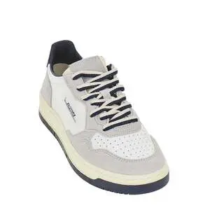 AUTRY Leather And Suede Low Top Sneakers - Multicolor