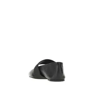 Givenchy Sliced Square Nappa Leather Ballerinas