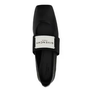 Givenchy Sliced Square Nappa Leather Ballerinas