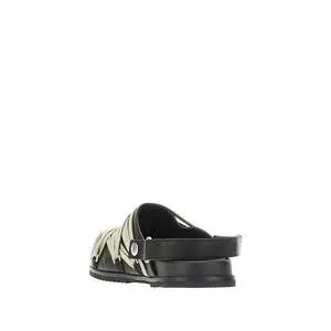 Rick Owens Megelace Leather Mules