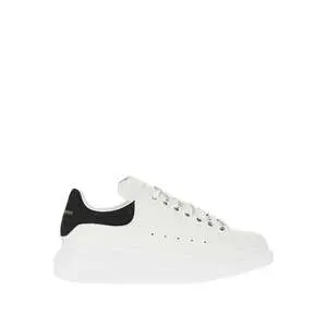 Alexander McQueen Leather Oversize Sneakers - White