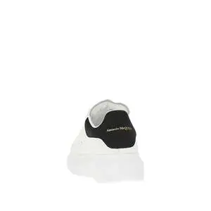 Alexander McQueen Leather Oversize Sneakers - White