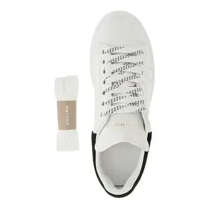 Alexander McQueen Leather Oversize Sneakers - White