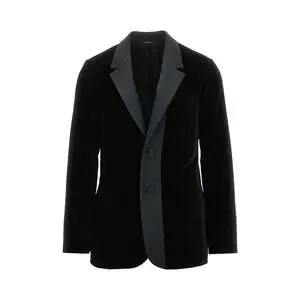 Fendi Single-breasted Velvet Jacket