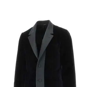 Fendi Single-breasted Velvet Jacket