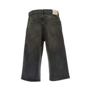Our Legacy Capri Cut Jeans In Distressed Denim