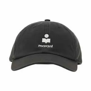 Isabel Marant Étoile Embroidered Logo Baseball Cap - Black
