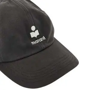 Isabel Marant Étoile Embroidered Logo Baseball Cap - Black