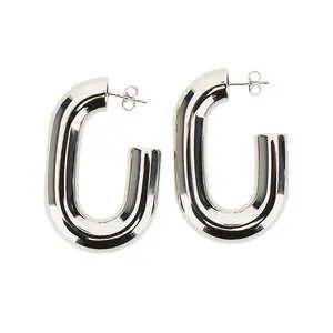 Rabanne Xl Link Earrings - Silver