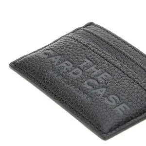 Marc Jacobs Grain Leather Cardholder - Black