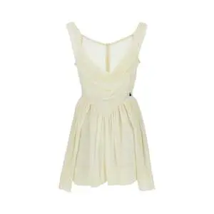 VIVIENNE WESTWOOD Sleeveless Muslin Mini Dress