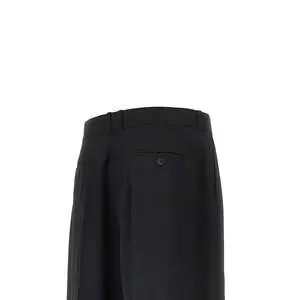 THE ROW Lior Wide Leg Cropped Pants