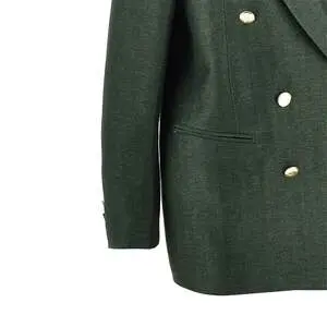 VITOVI Victory Herringbone Double-breasted Blazer