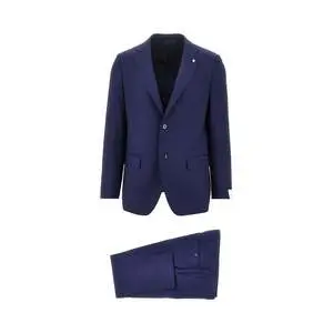 LUIGI BIANCHI Wool Single-breasted Tailored Suit