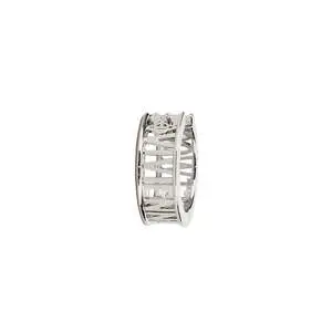 VIVIENNE WESTWOOD Westminster Single Hoop Earring - Silver