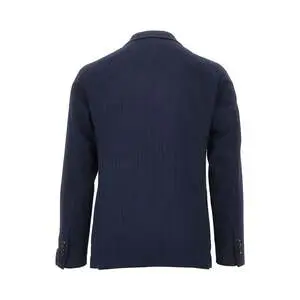 Tagliatore Chevron Wool-blend Double-breasted Jacket