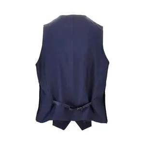 LUIGI BIANCHI Virgin Wool Tailored Vest