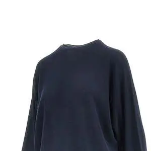 Emporio Armani Knitted Top With Batwing Sleeves